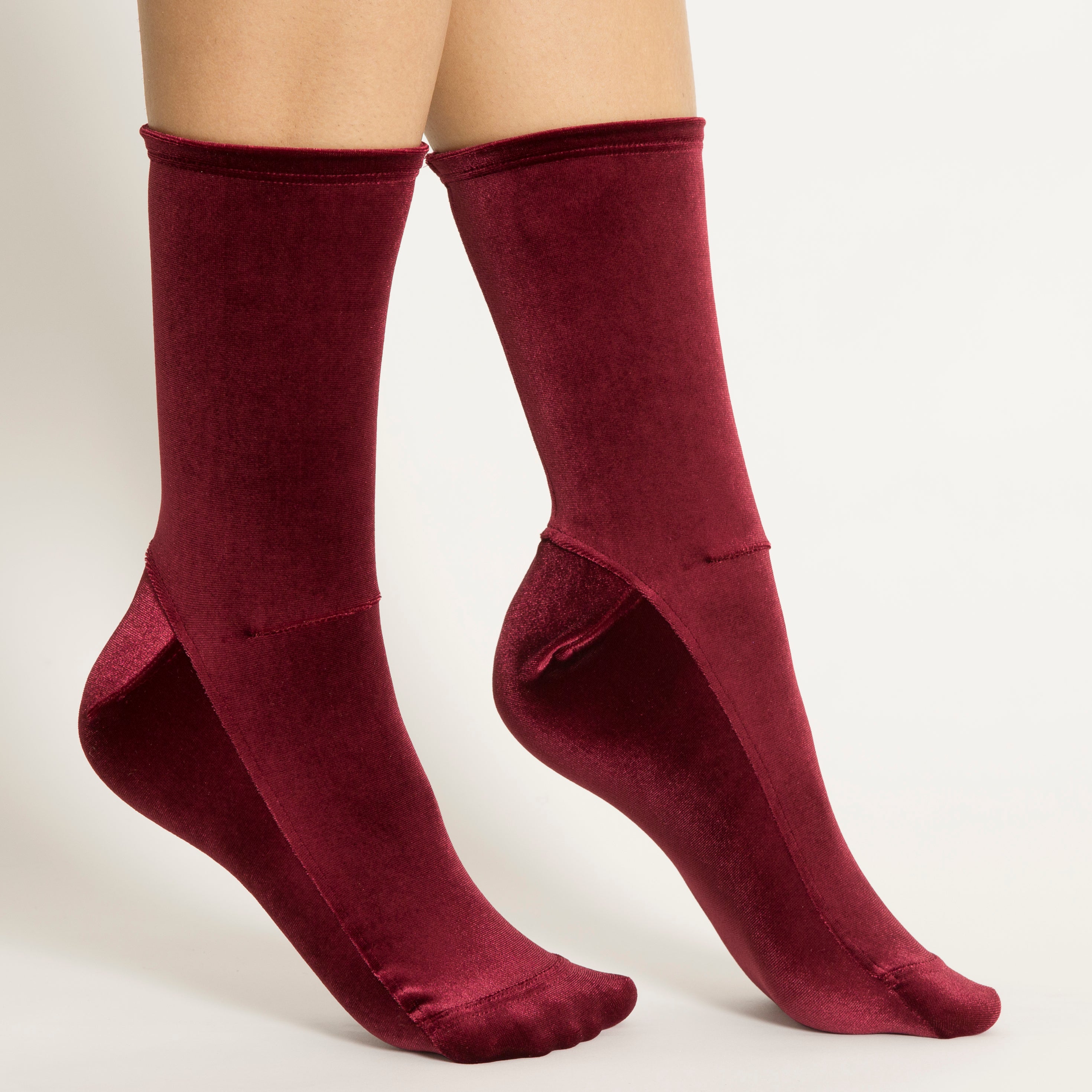 Darner Wine Velvet Socks – Darner Socks
